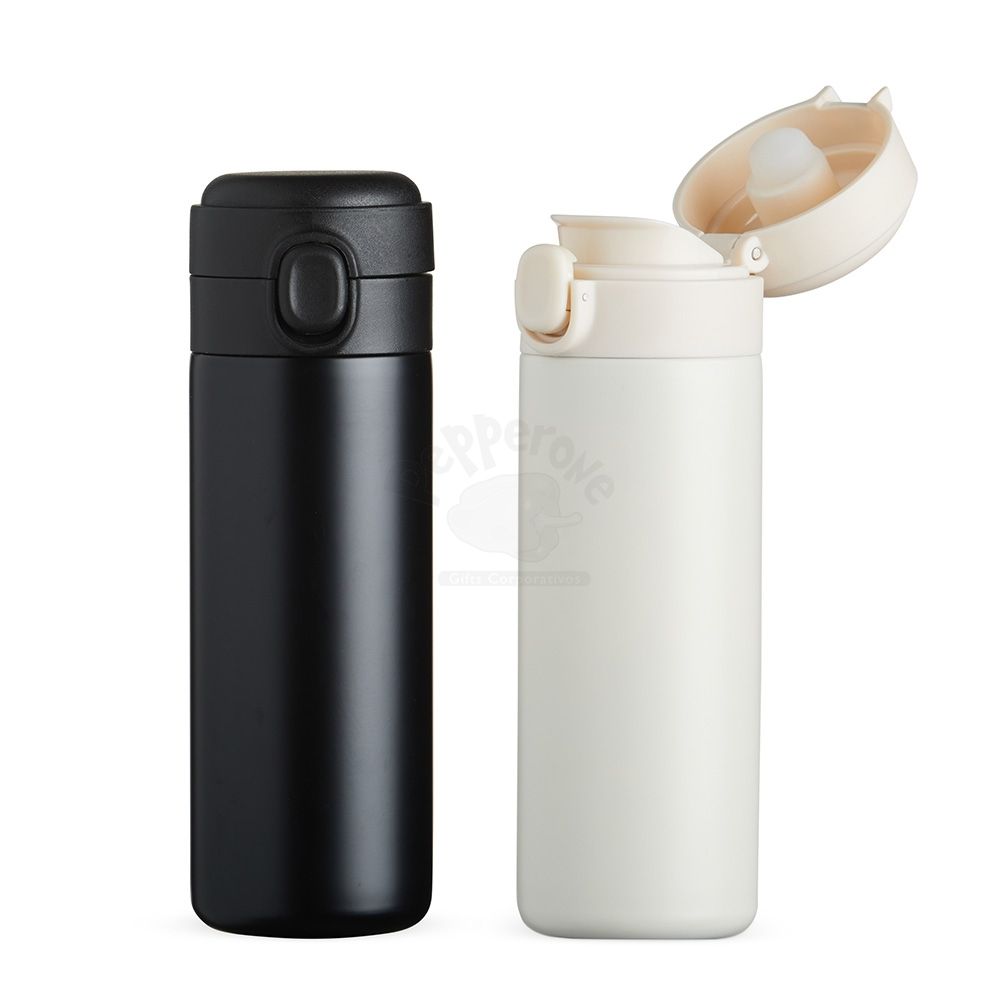 Garrafa Térmica 410ml para Brindes Personalizados - PEPGT407 - Garrafa Térmica 410ml para ...