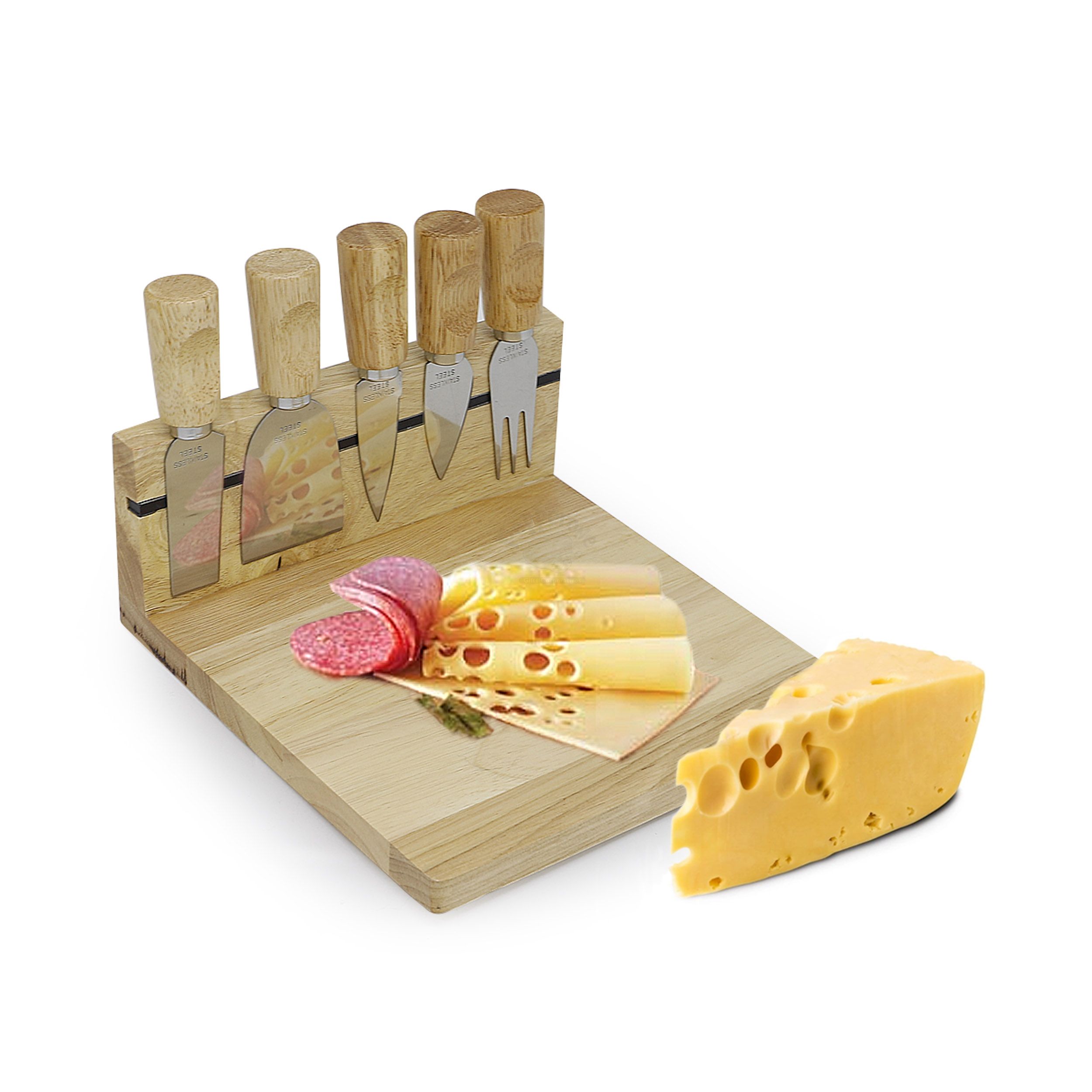 Kit Queijo 6 Peças Personalizado - PEPUT8070 - Kit Queijo 6 Peças ...