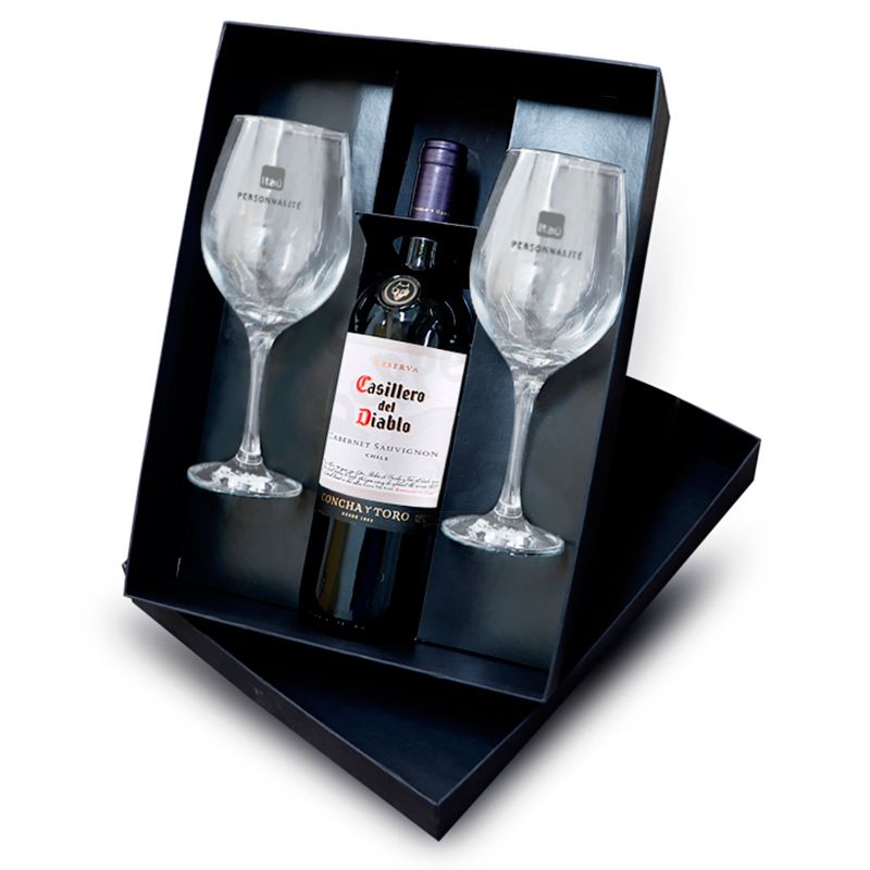 Kit Vinho Personalizado - PEPKBC1030 - Kit Vinho Personalizado ...