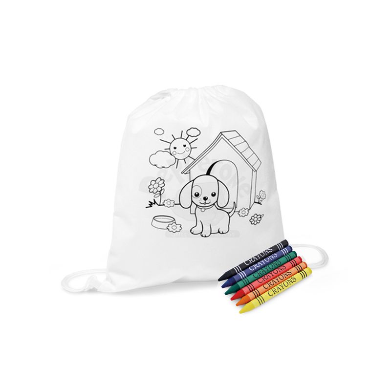 Mochila Saco para Colorir Personalizada - PEPINF19 - Mochila Saco para ...